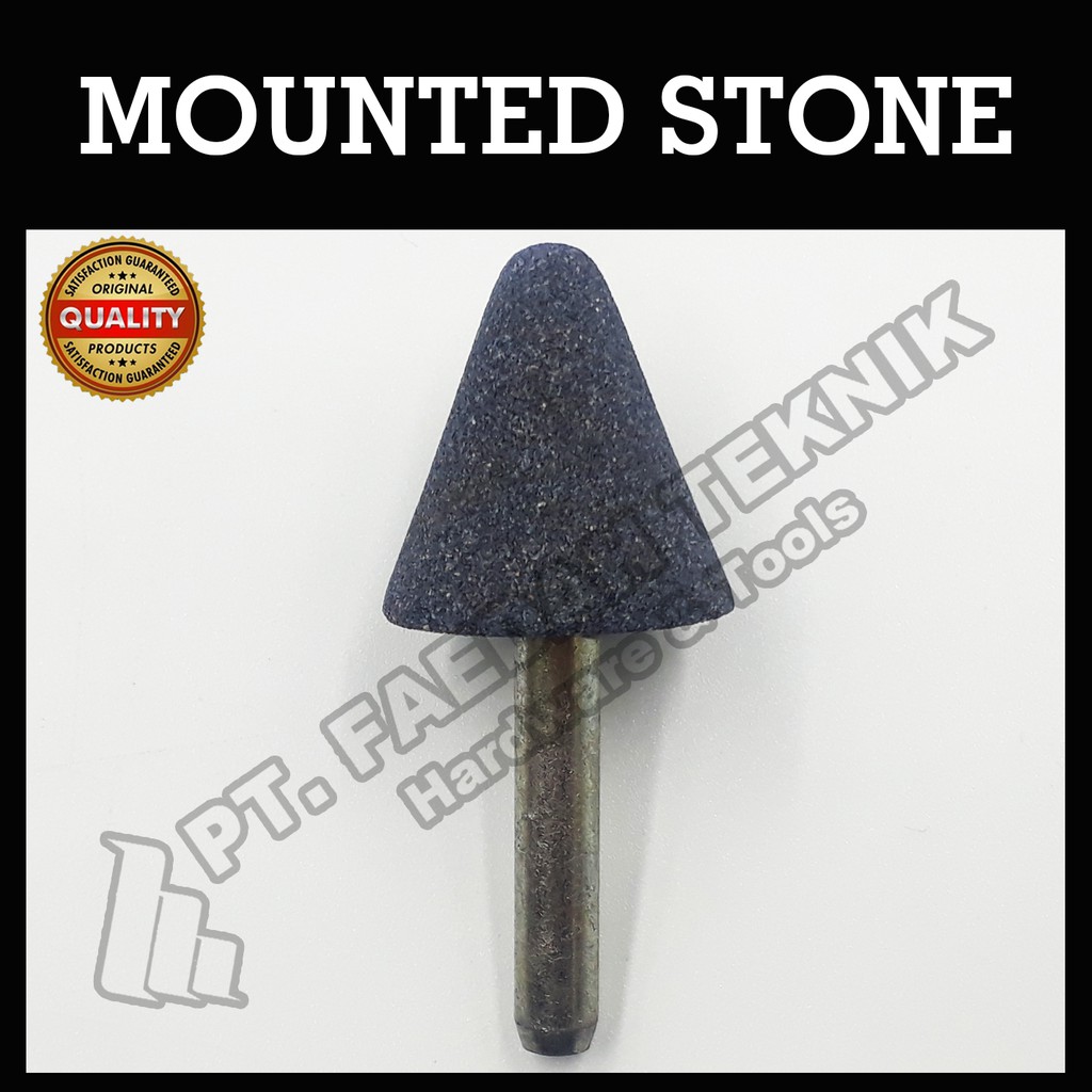 Jual Mounted Stone / Batu Gerinda Botol A10 6mm Shank Kinik (1 Pcs ...