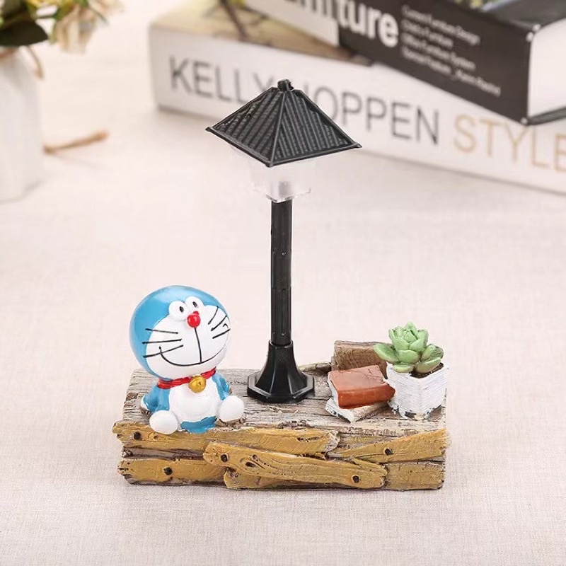 Jual Lampu Hias Kamar Tidur New Creative Resin Cartoon Totoro /Doraemon ...