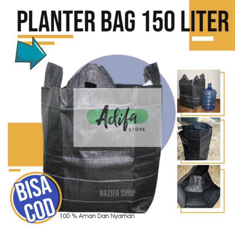Jual Planter Bag 150 Liter (Hitam) | Shopee Indonesia