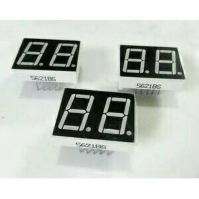 Jual 7 Seven Segment Segmen 0.56" 0.56 Inch 0,56 Inch 2 Digit Led ...