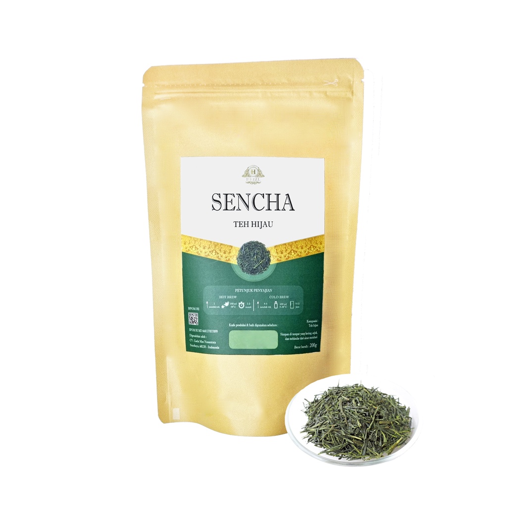 Jual HEIZL Sencha Japanese Green Tea ( Ocha Teh Hijau Jepang ) 200gram ...