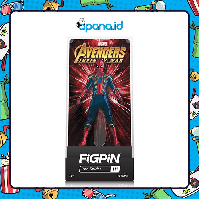 Jual Enamel pin FIGPIN MARVEL Avengers: Infinity War - Spiderman ...