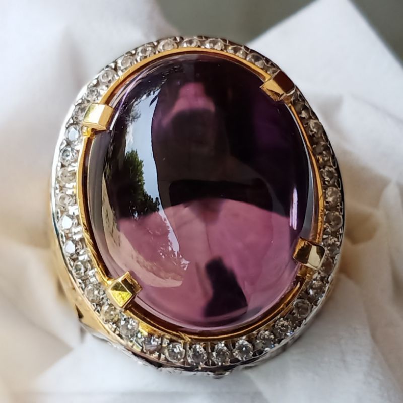 Jual Batu Kecubung Ungu - Kecubung Bungur - Amethyst Quartz | Shopee Indonesia