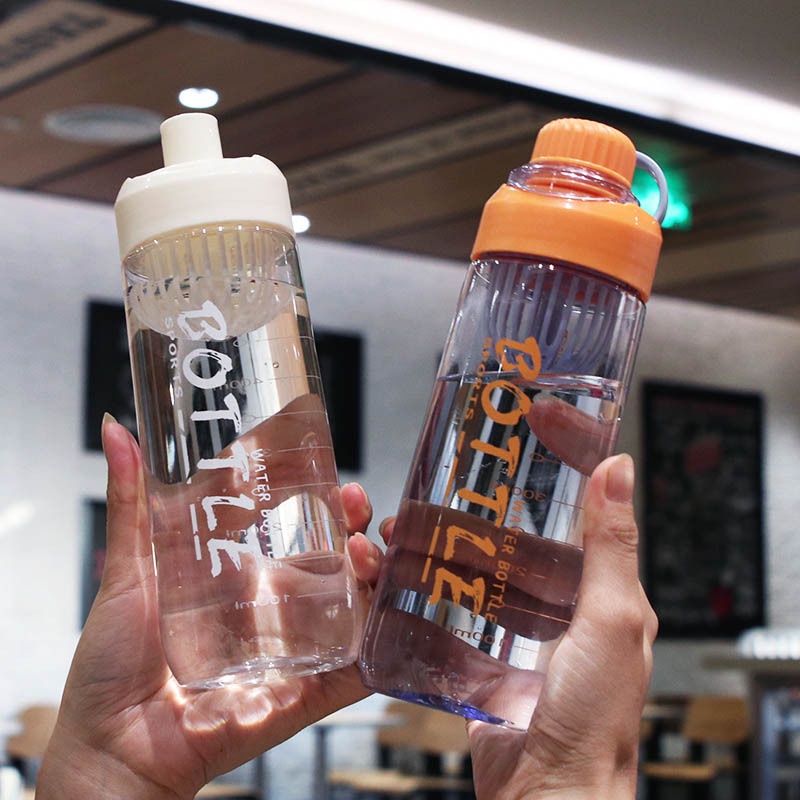 Jual Botol Minum dengan saringan | Anti-Bocor | Minimalis Plastik Motiv ...