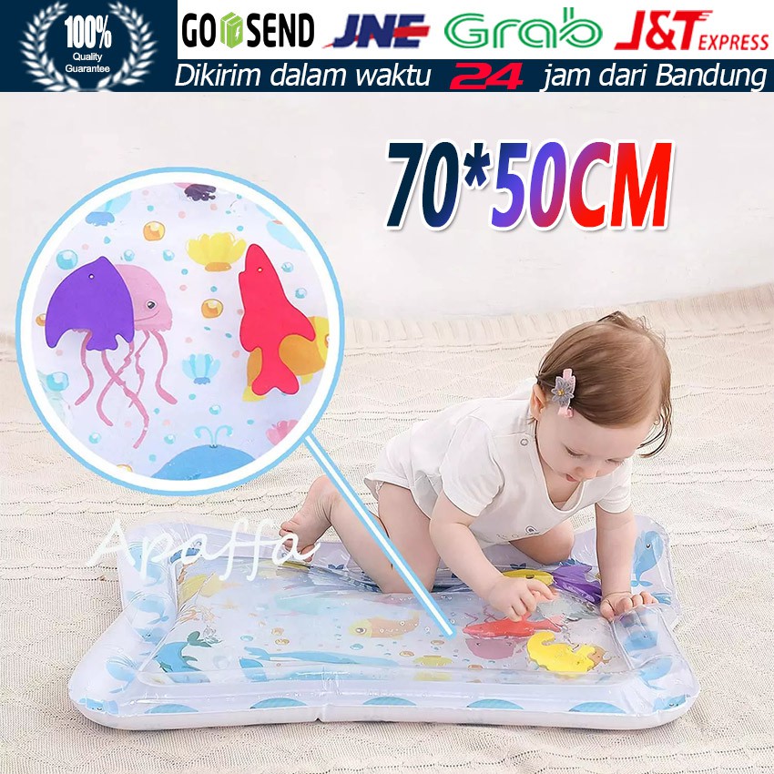 Jual 70*50cm Water Playmat Inflatable Mainan Edukasi Matras Air Bayi ...