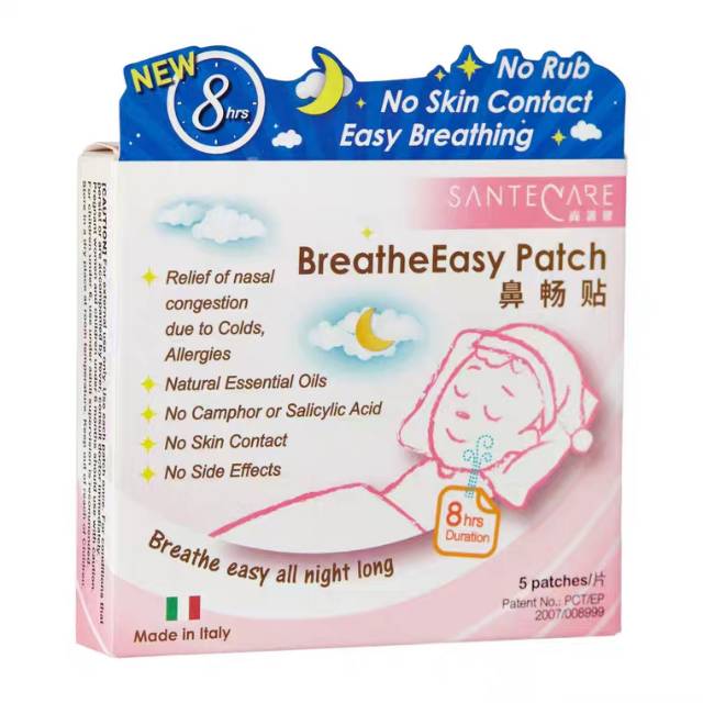 Jual Sante Care Breathe Easy Patch koyo hidung tersumbat bayi anak ...