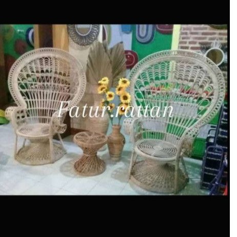 Jual [FREE ONGKIR] Kursi Raja dan Ratu Full Rotan kualitas export ...
