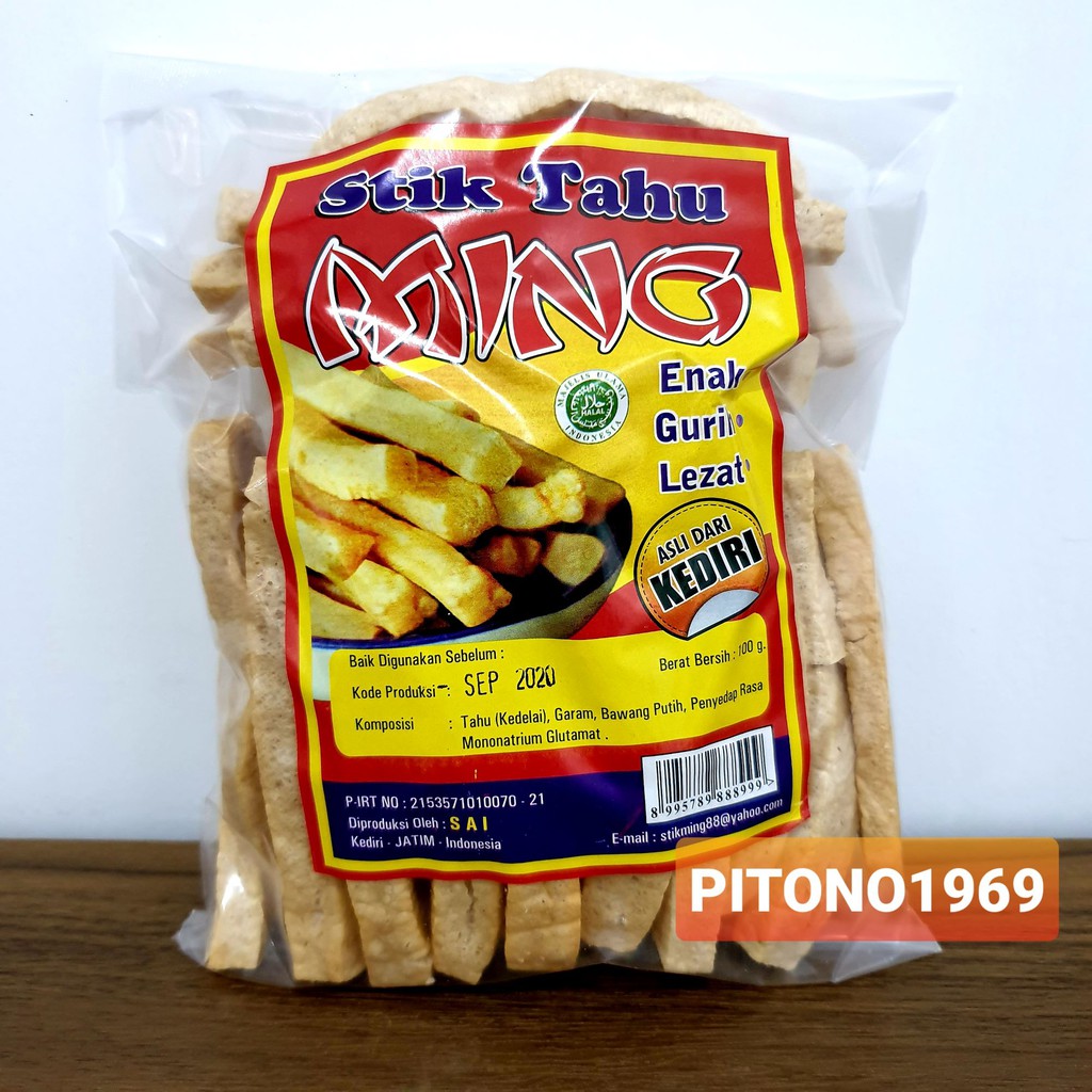 Jual Stik Tahu MING 100gr Khas Kediri | Shopee Indonesia