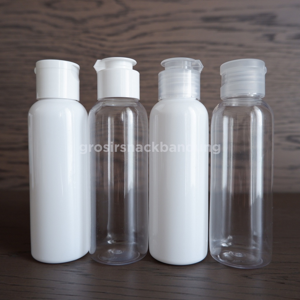 Jual Botol PET 100ml Fliptop / BR 100ml Tutup Fliptop / Botol 100 ml Tutup Fliptop | Shopee ...