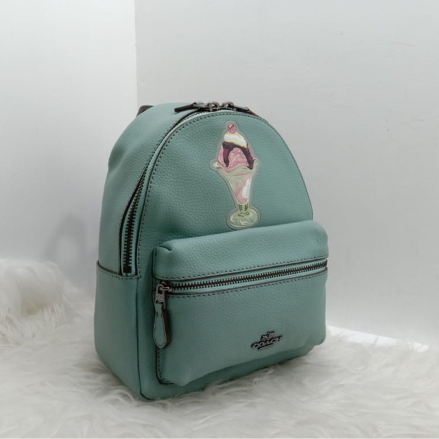 Jual COACH Mini Charlie With Ice Cream Sundae | Shopee Indonesia