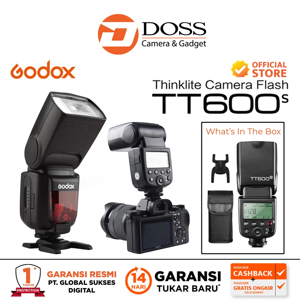 Jual Godox TT600 Thinklite Flash for Sony | Shopee Indonesia