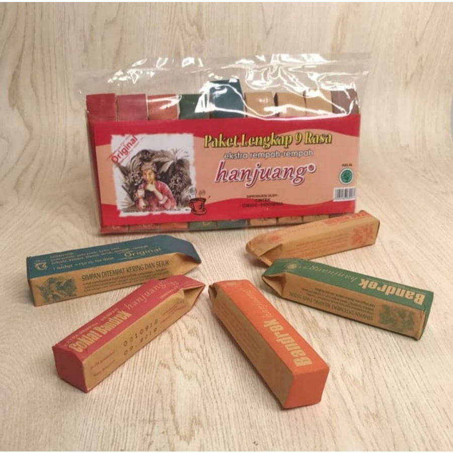 Jual Paket Lengkap 9 Rasa Ekstra Rempah2 HANJUANG | Shopee Indonesia