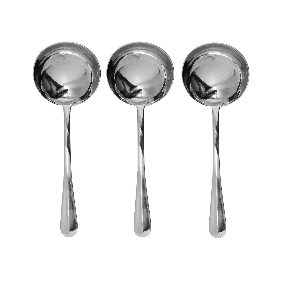 Jual Maxim Flatware Evata Soup Ladle 3pcs Set Sendok Sup / Centong ...