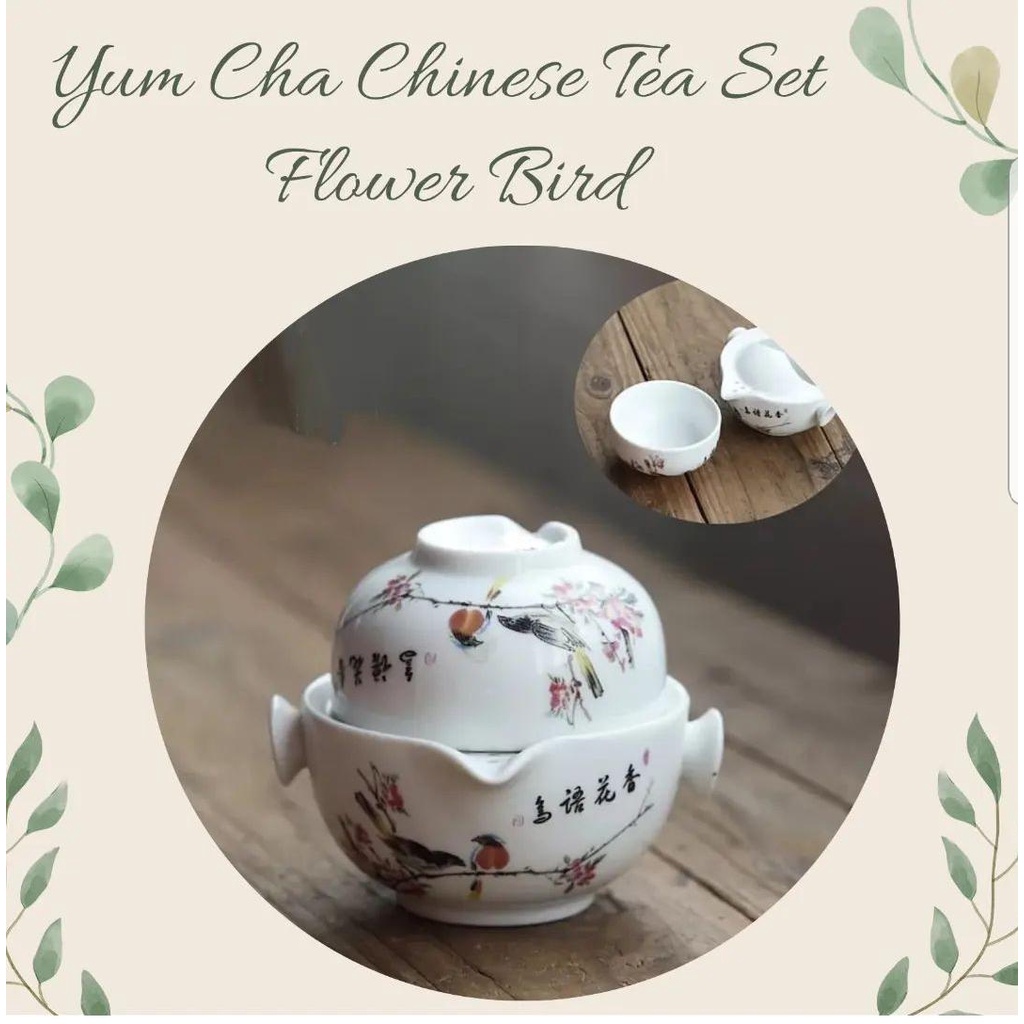 Jual Yum Cha Classic Chinese Tea Set / Yan-Cha Teko Cangkir Poci ...