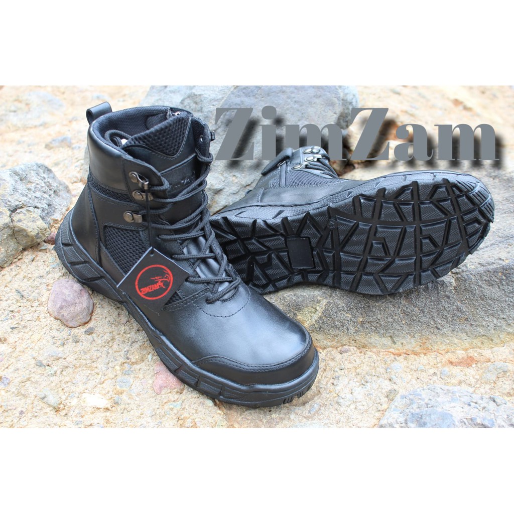 Jual ZIMZAM RAIDERS / SEPATU PRIA BOOT SAFETY HIKING TOURING / SEPATU ...