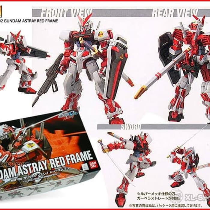 Jual High Grace Bandai Scale 1/144 HG Gundam Astray Red Frame | Shopee Indonesia