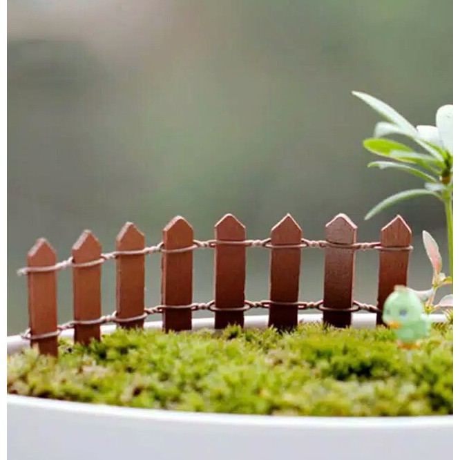 Jual MINIATUR PAGAR TAMAN 10x3 CM | Shopee Indonesia