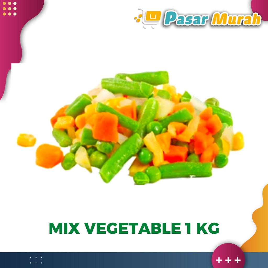 Jual Frozen Mix Vegetable 4 Way 1 Kg | Shopee Indonesia