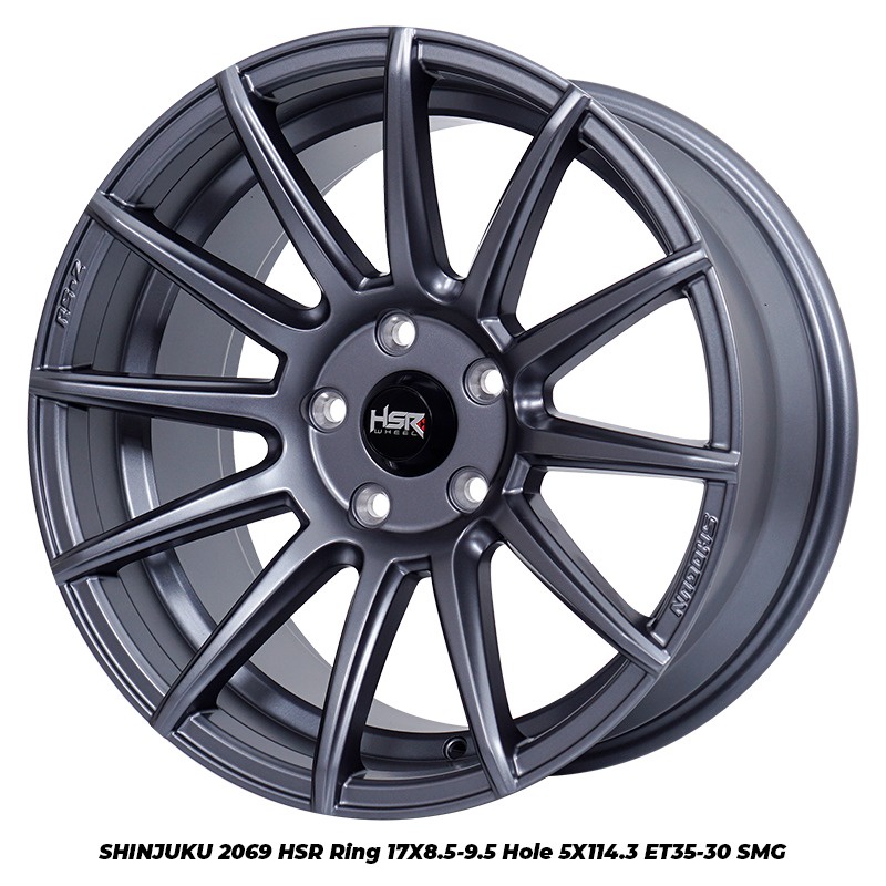 Jual velg hsr wheel shinjuku ring 17 pnp mobil terios innova xpander hrv | Shopee Indonesia