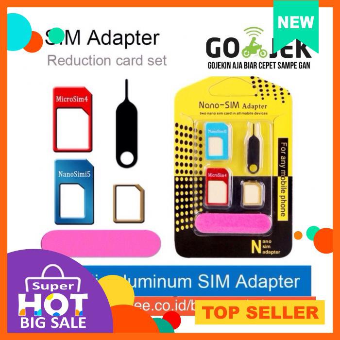 Jual Hard Case - Sim Card Adaptor / Adaptor Sim Card / Nano Simcard ...