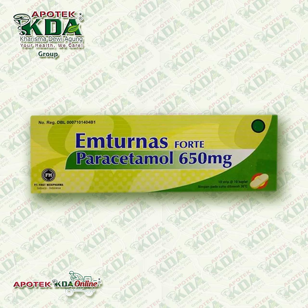 Jual EMTURNAS FORTE 10 KAPLET | OBAT DEMAM | Shopee Indonesia