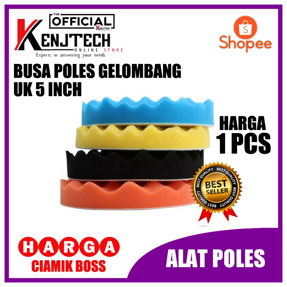 Jual SPON POLES 5INCH 1PCS FOAM POLES UNTUK POLES BODY SPONGE MODEL ...
