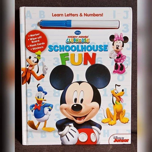 Jual Disney Mickey Clubhouse School House Fun : Learn Letters & Numbers ...