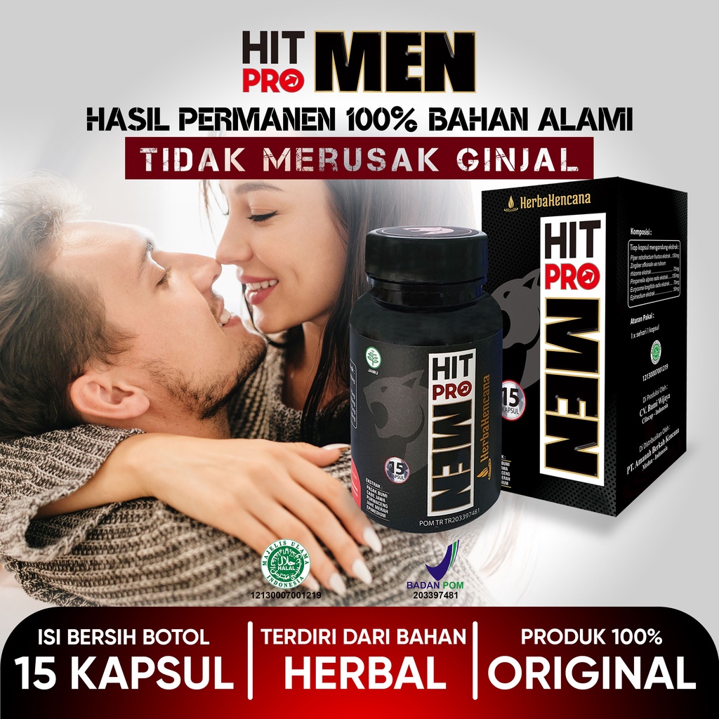 Jual HIT PRO MEN - (BPOM & Halal) | Shopee Indonesia