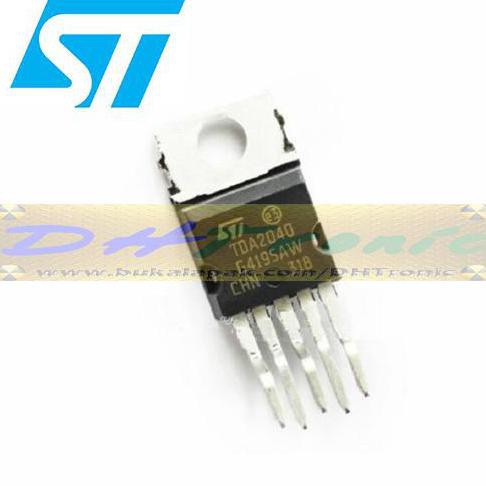 Jual Tda 2040 St Genuine 20W Hi-Fi Audio Power Amplifier = Tda2030 ...