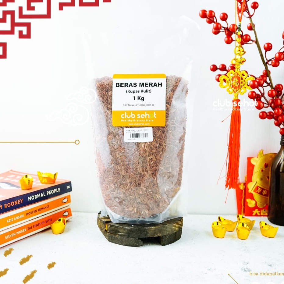 Jual Club Sehat - Beras Merah Kupas Kulit 1kg | Shopee Indonesia