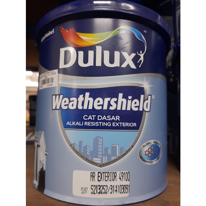 Jual DULUX CAT PELAPIS HUJAN WEATHERSHIELD PRIMER 49100 2.5 L (DASAR ...