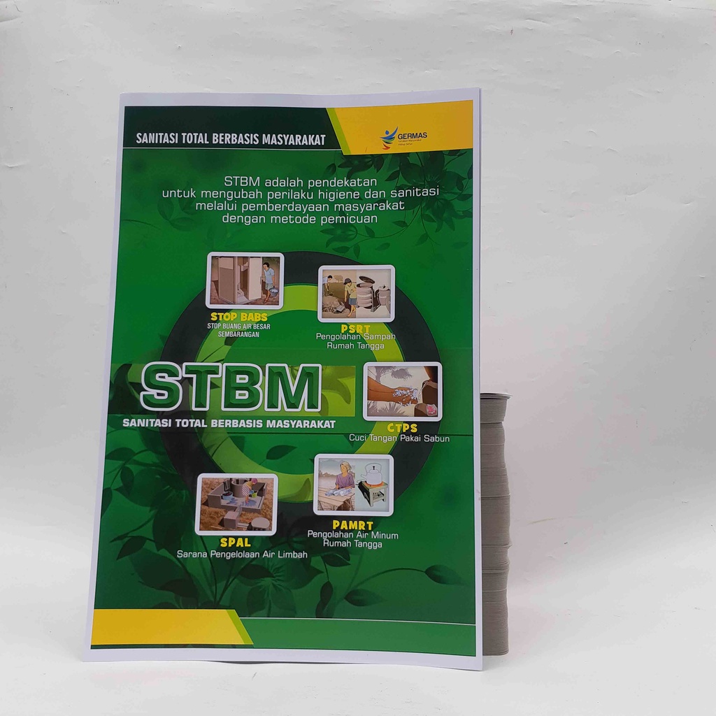 Jual Poster 5 Pilar STBM, 5 Pilar STBM, Sanitasi Total berbasis ...