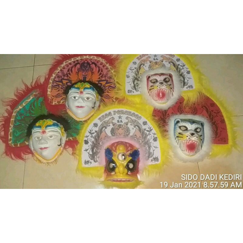 Jual topeng barongsai topeng macan dewi sinta | Shopee Indonesia