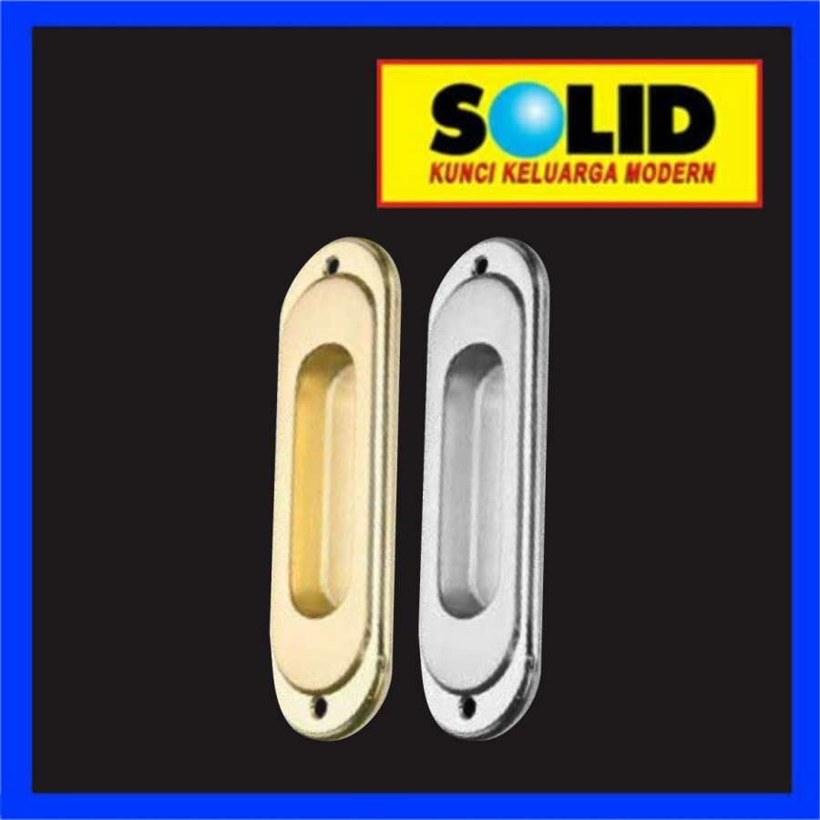 Jual SOLID - HANDLE TANAM PINTU GESER SOLID FPP 61.62 | Shopee Indonesia