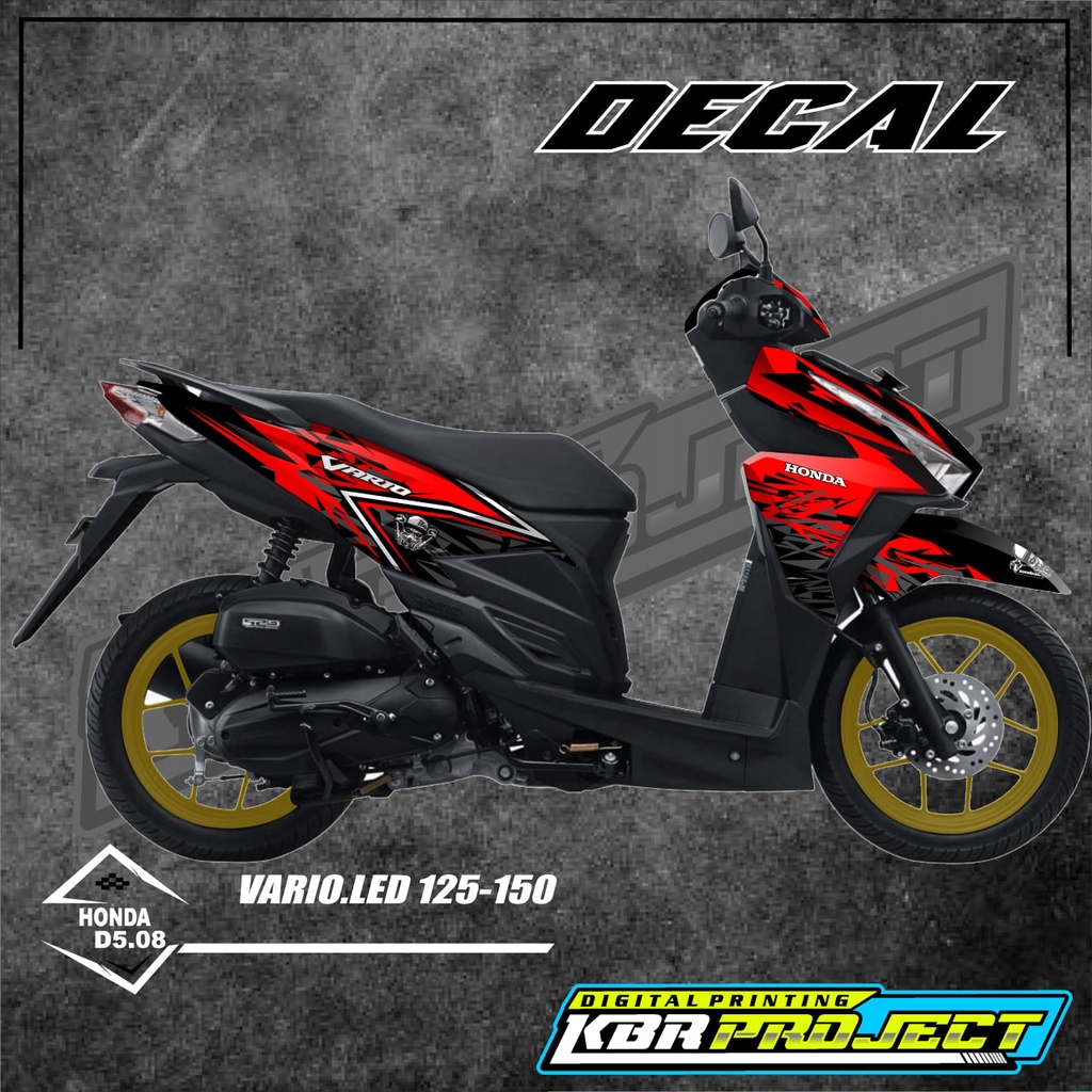 Jual Decal Sticker Honda Vario 125 150 Led Fullbody 2015-2018 variasi ...