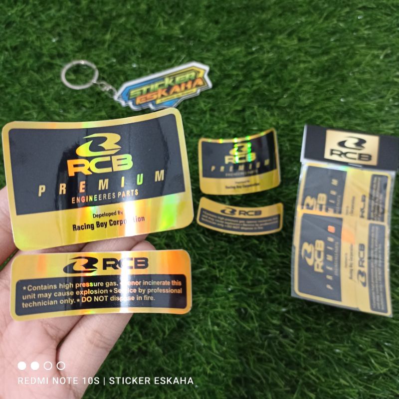 Jual Stiker Shock RCB V Series Skok Racing Boy Gold Series | Shopee ...