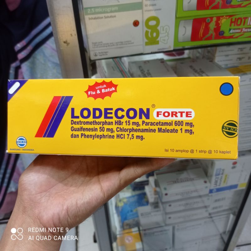 Jual lodecon Forte box 100 kaplet ready | Shopee Indonesia