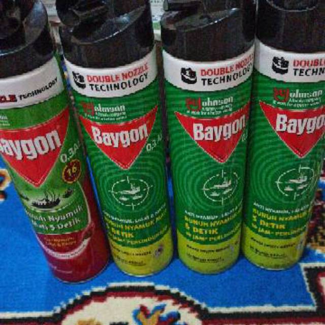 Jual Baygon Spray 600ml 600 ml | Shopee Indonesia