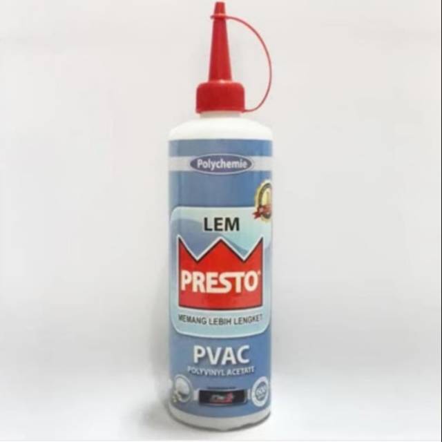 Jual Lem Presto PVAC (Polyvinyl Acetate) kemasan 600 gr | Shopee Indonesia