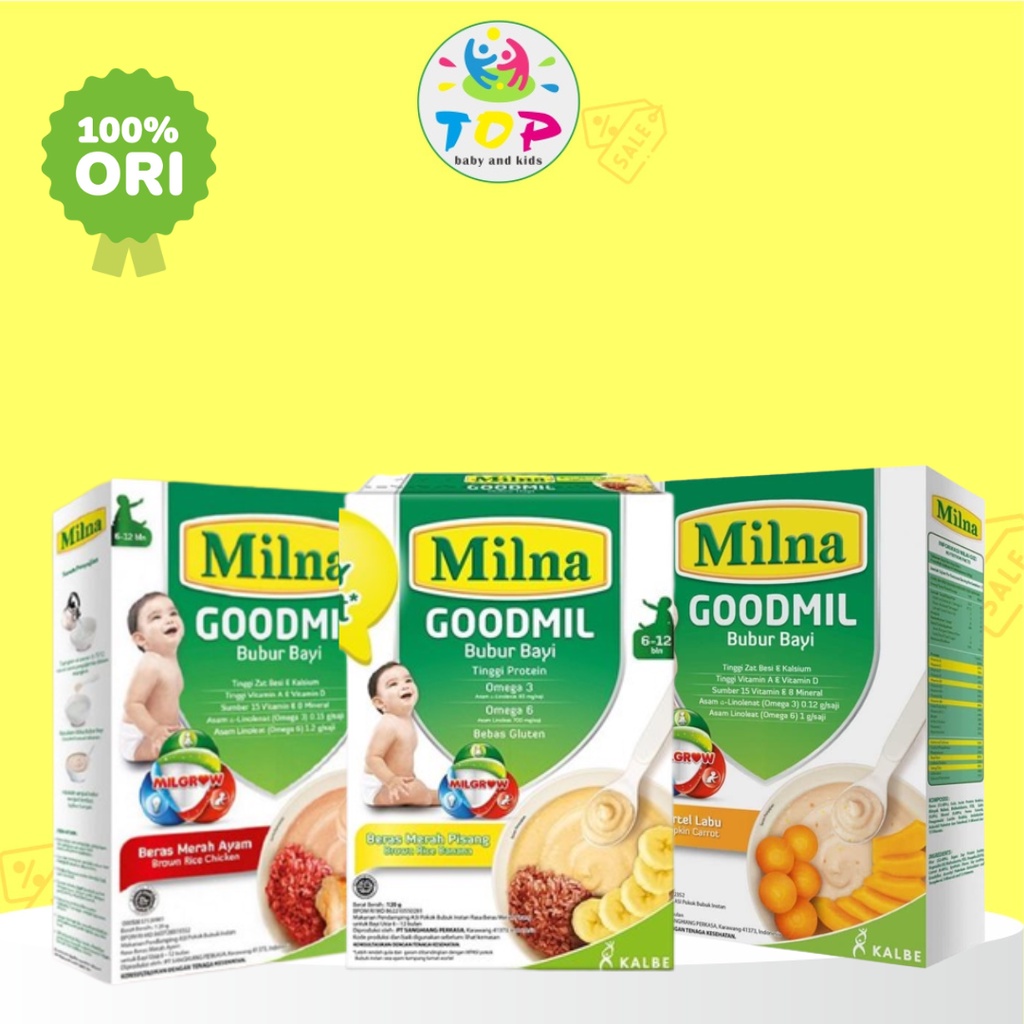 Jual ~TOP~ MILNA GOODMIL 6+ 120GR (PILIH VARIAN DIVARIASI) | Shopee ...