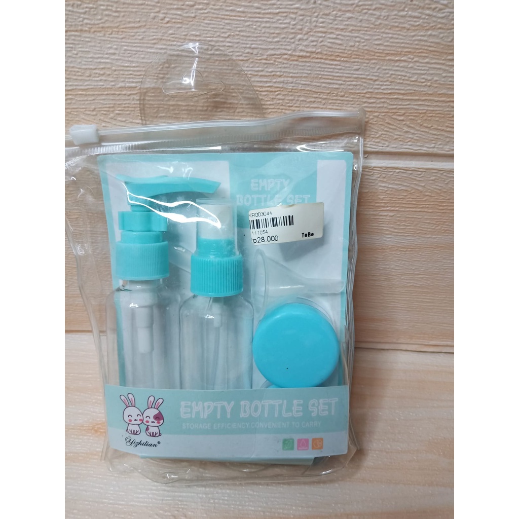 Jual Empty Bottle Set 6in1 Botol Set Travel Kosmetik | Shopee Indonesia