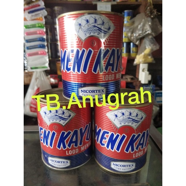 Jual Cat Kayu Besi Meni Kayu Besi Murah 1KG Pelapis dasar Kayu Besi ...