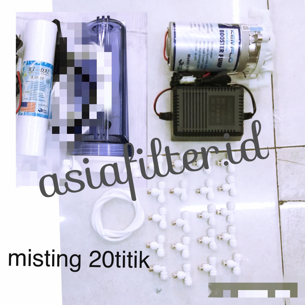 Jual 20titik 38 misting fogging desinfektan virus kabut embun walet ...