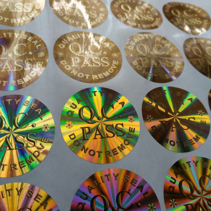 Jual Stiker Segel Hologram QC Pass Besar | Shopee Indonesia