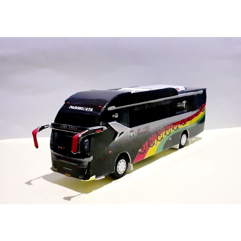Jual Miniatur Papercraft Bus VIRCANZA SR2 | Shopee Indonesia