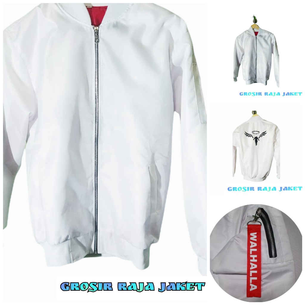 Jual JAKET BOMBER VALHALLA ANIME TOKYO REVENGERS TEAM WALHALLA/JAKET ...