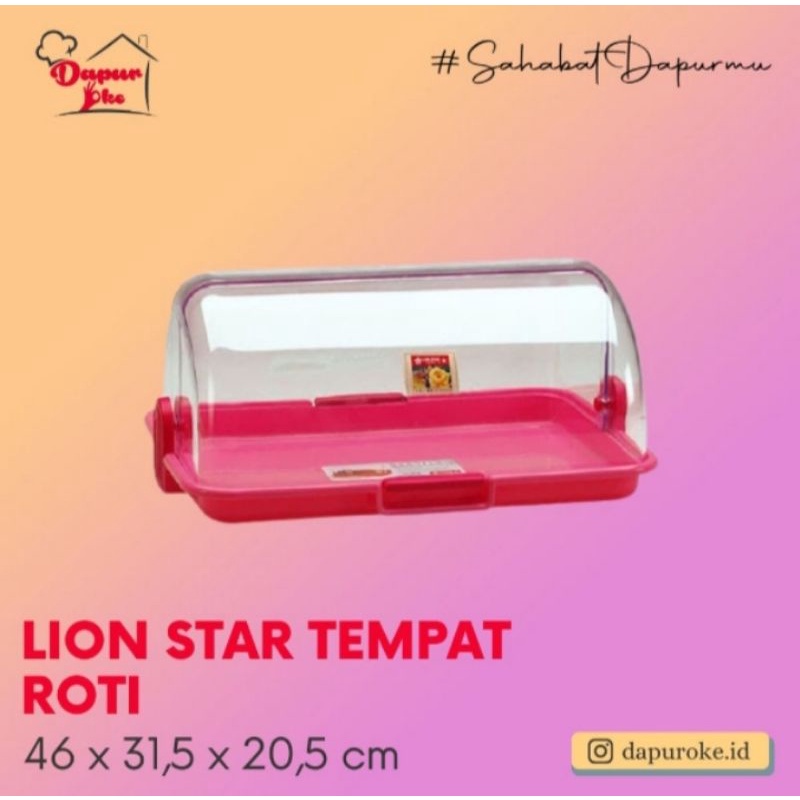 Jual Lion Star Tempat Roti / Kue / MakananRL-3 / Festiva Living Case ...