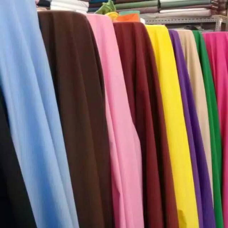 Jual kain"katun"poplin"bahan"poplin"ready"ghen | Shopee Indonesia