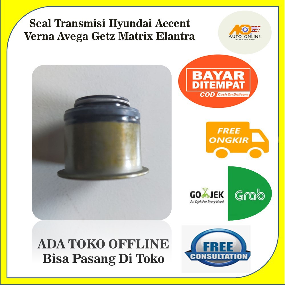 Jual Seal Transmisi Gentong Topi Hyundai Accent Verna Avega Getz Matrix ...