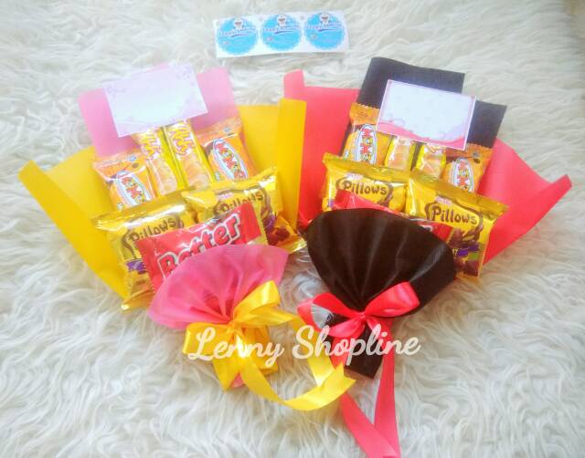 Jual Buket Snack Murah / Bucket /Bouquet Snack/Buket Wisuda /Buket ...